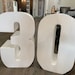 Large Freestanding Number Set - Big Numbers Photo Prop, Entrance Decor ...