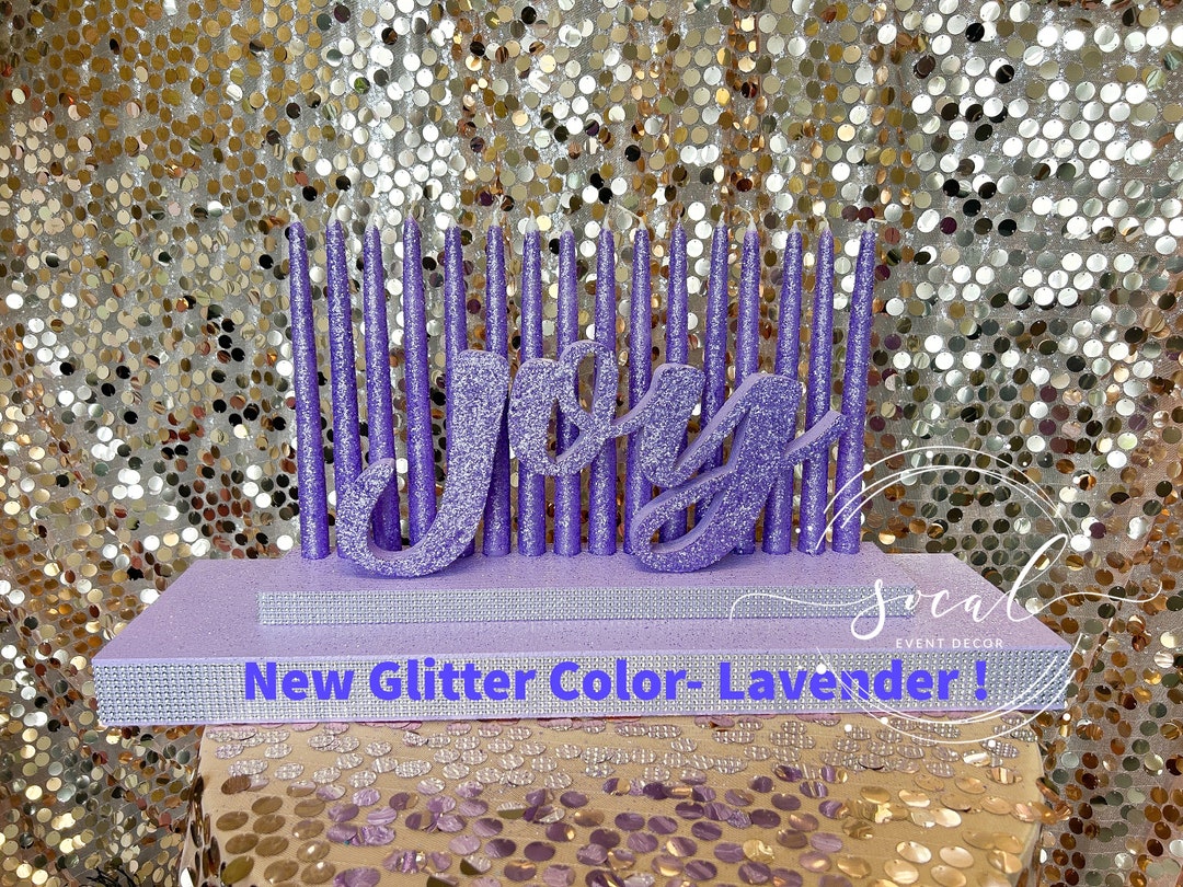 USA Made! Sweet 16 Candelabra, Quinceanera & Mitzvah Candle Lighting ...