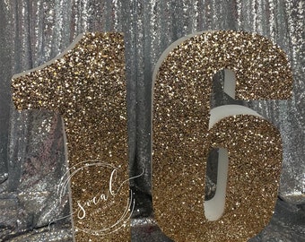 Large Freestanding Number Set Big Numbers Photo Prop | Etsy