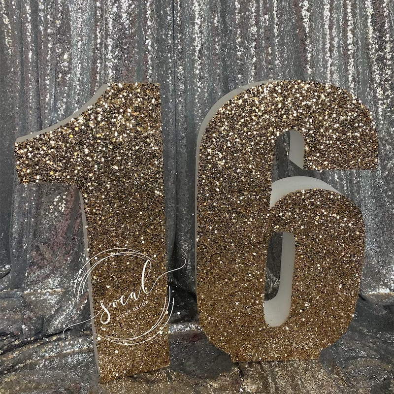 Giant Numbers - Etsy