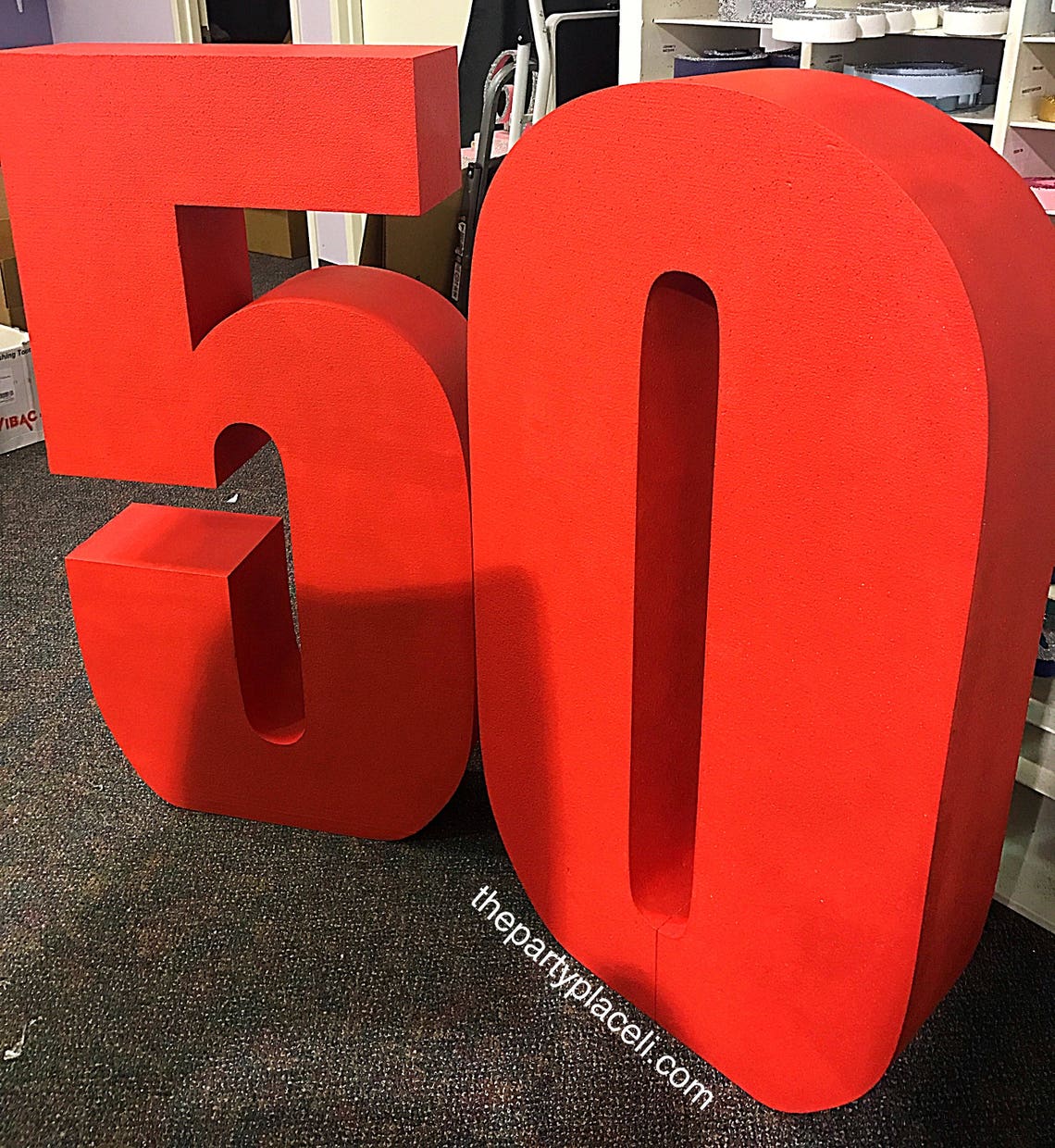 Large Freestanding Number Set - Big Numbers Photo Prop, Entrance Decor ...
