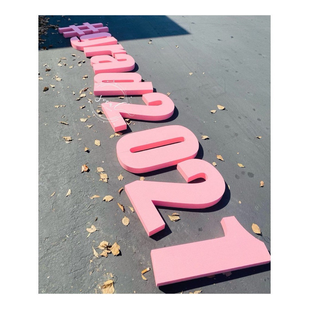 Grad 2025 Pool Float Pool Decoration Floating Prop Letters - #grad2025 ...