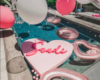Floating Pool Letters - Etsy