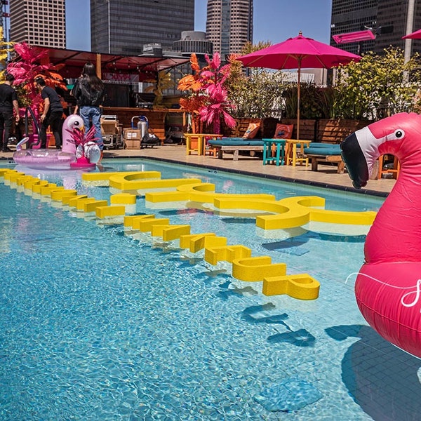 Floating Pool Letters - Etsy