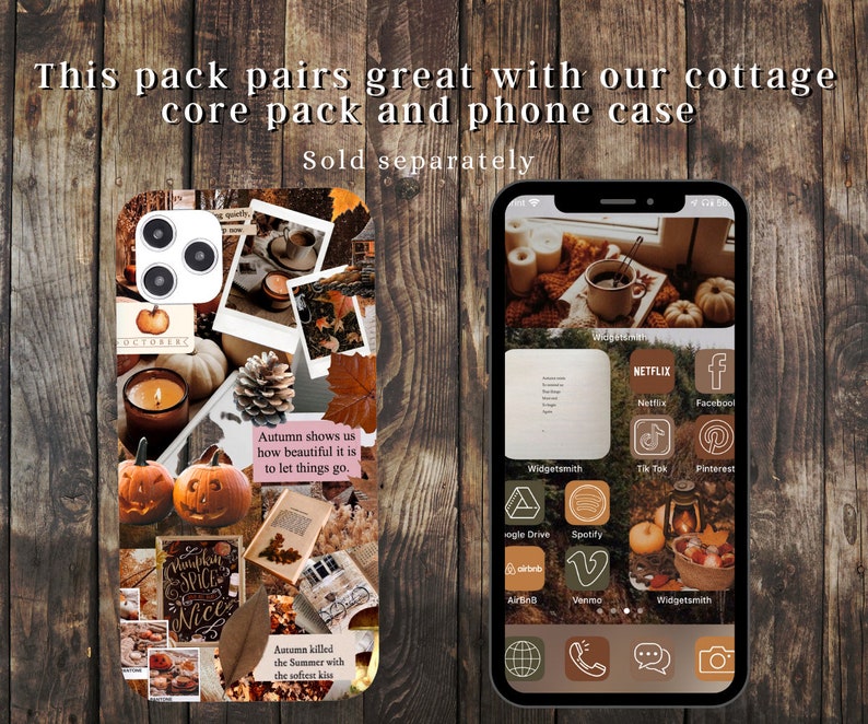 Hand-drawn Fall App Icons Pack IOS 14 App Icons - Etsy