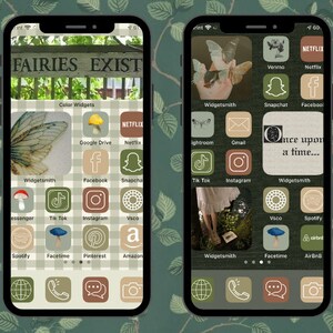 Fairycore App Icons | IOS and Android, Widgets and Wallpapers (digital ...