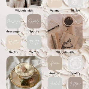 Light Academia Aesthetic IOS 14 Icons Pack - Etsy