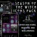 Witch iPhone App Icons | IOS Covers, Widgets & Wallpapers (digital ...