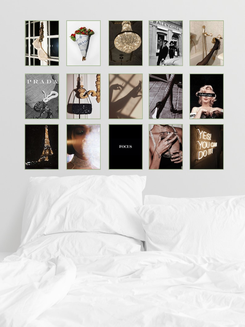 Boujee Aesthetic Wall Collage | Luxury Girl Aesthetic| Rich Girl ...