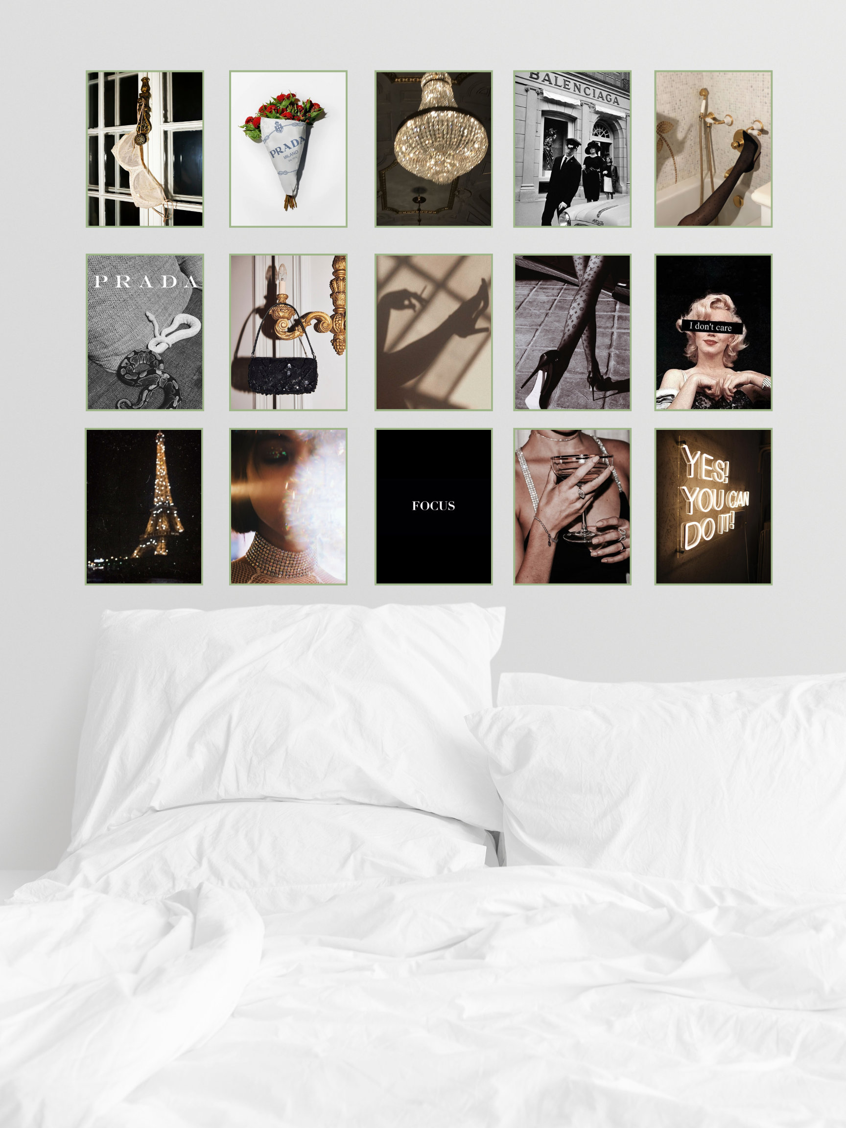 Boujee Aesthetic Wall Collage Luxury Girl Aesthetic Rich - Etsy