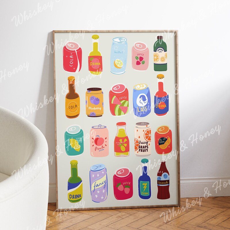 Soda Pop Art - Etsy