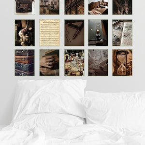 Digital Download Dark Academia Collage Kit | Printable Wall Art ...