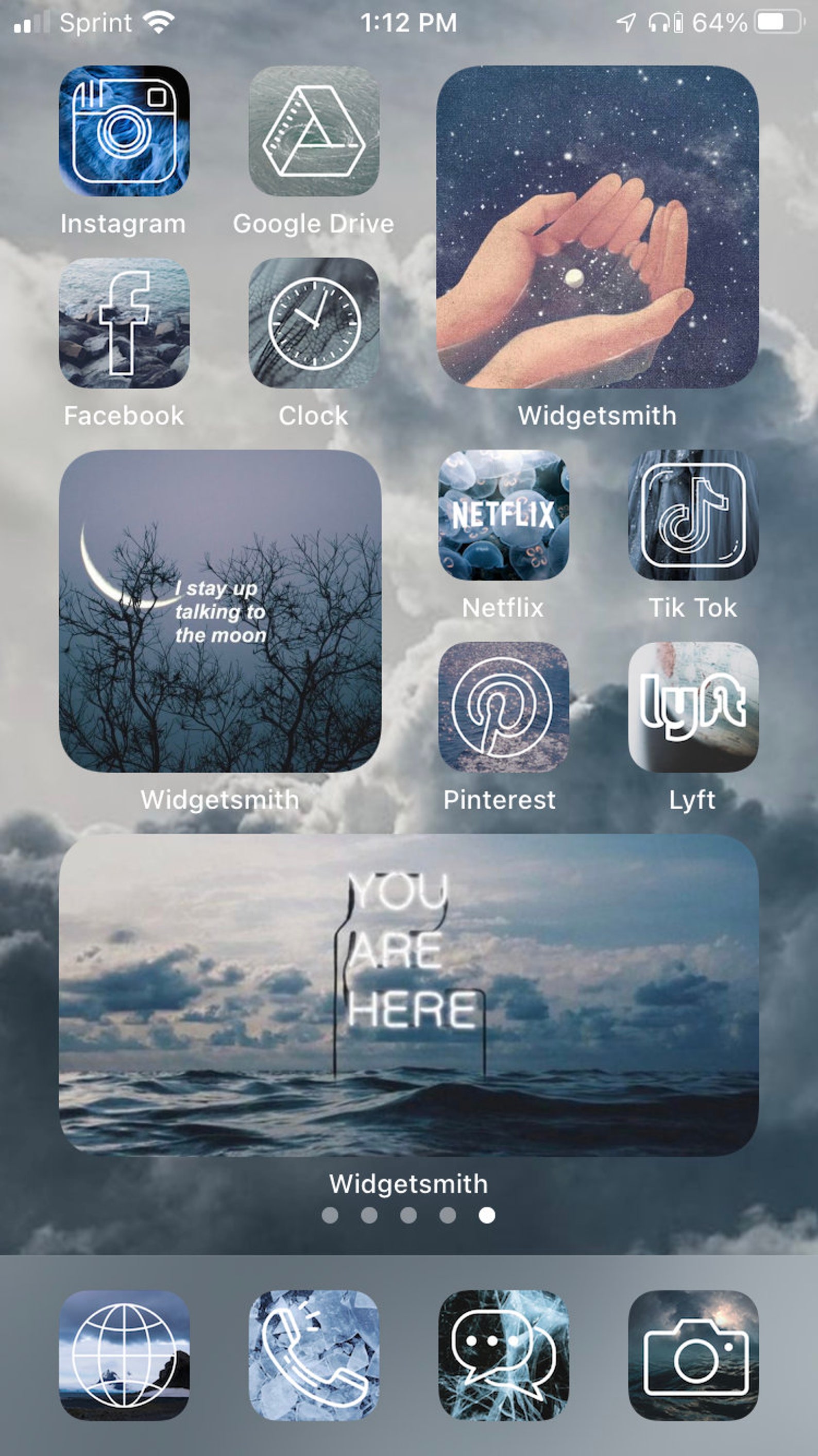 Cancer Zodiac IOS App Icons & Wallpapers (digital Download) - Etsy