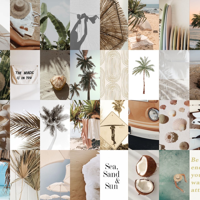 Beach Collage Kit - Etsy