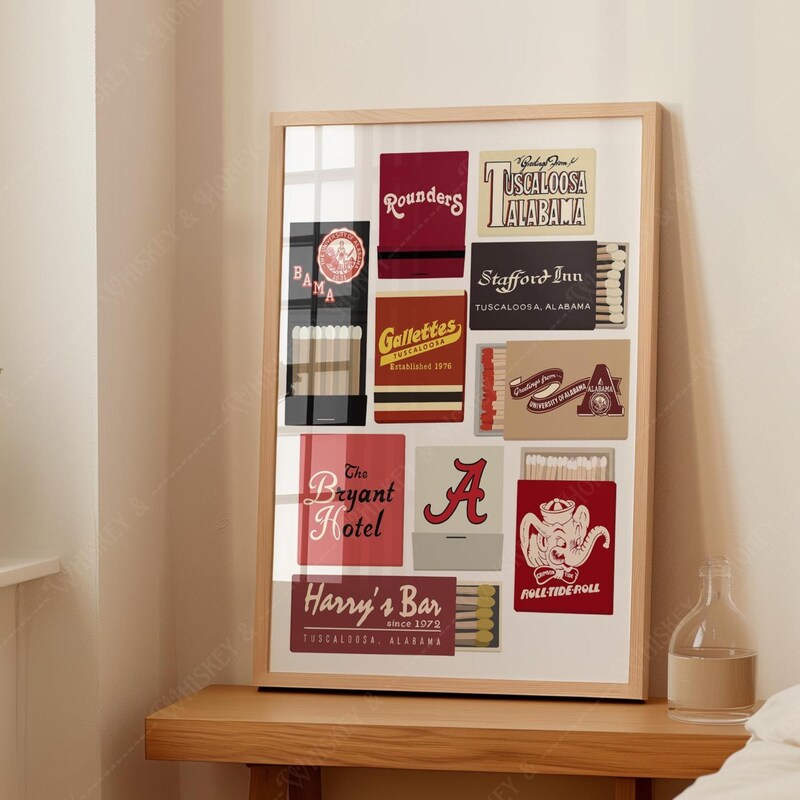 Alabama Poster - Etsy