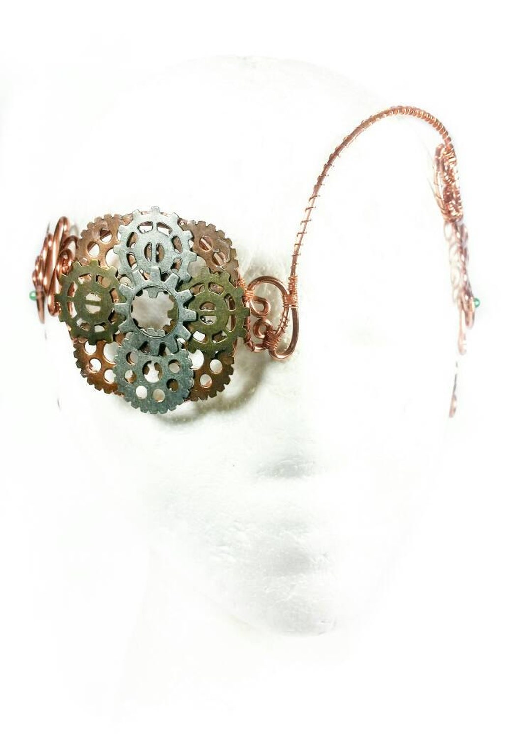 Steampunk Monocle. Metal Gear Wire Eyewear. - Etsy