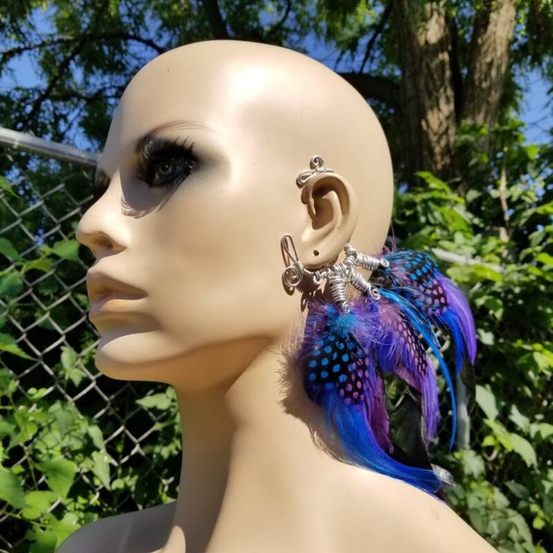 Feather Ear Wrap - Etsy