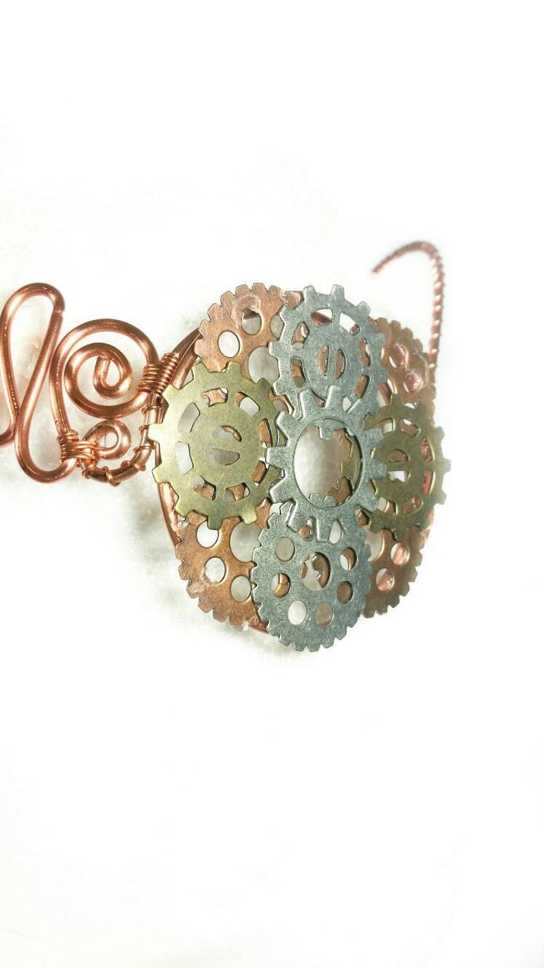 Steampunk Monocle. Metal Gear Wire Eyewear. "cyclops" - Etsy