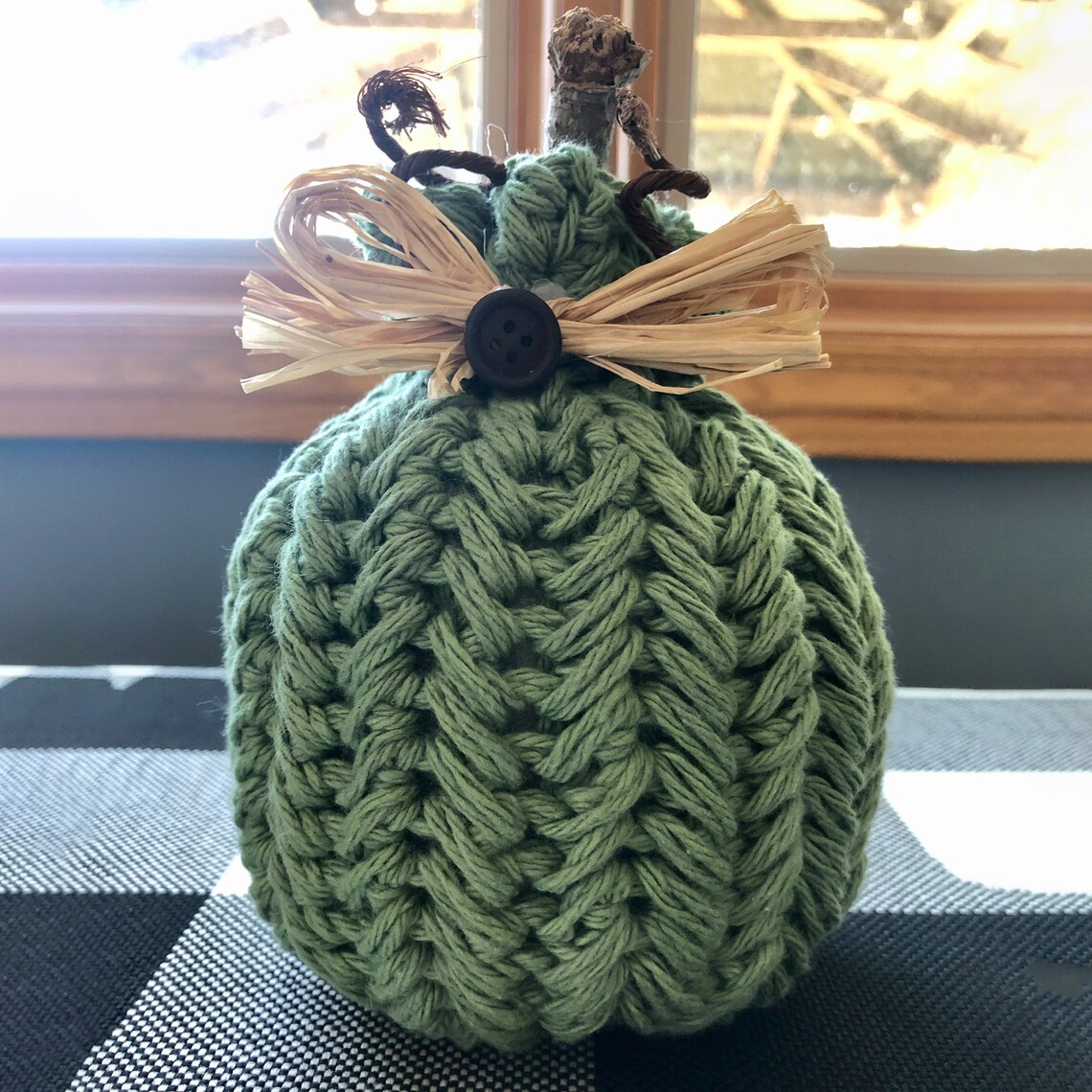 The Chunky Pumpkin Crochet Pattern - Etsy
