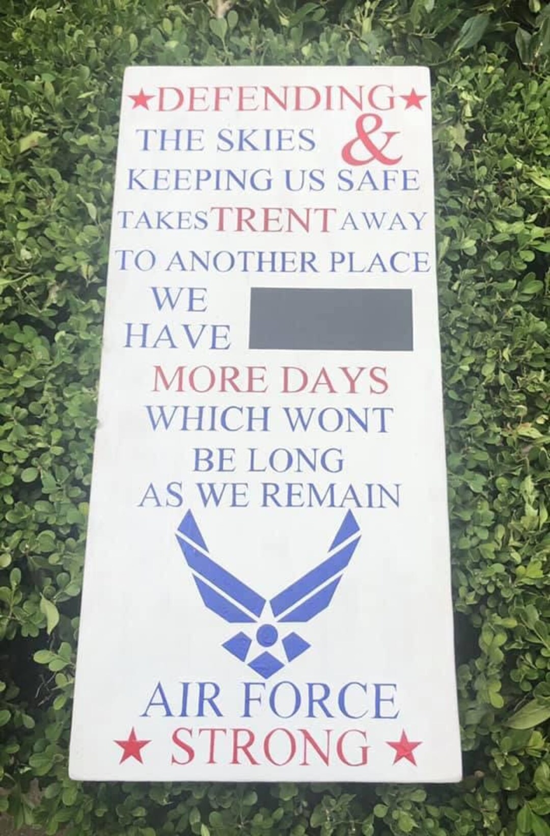 Hand Painted Wooden Deployment Signs - Etsy