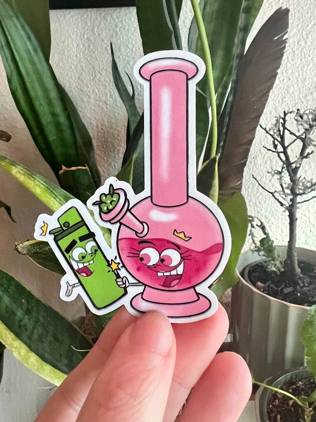 Cartoon Duo Sticker - Etsy