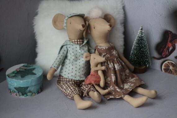 Toys & Games Dolls Dolls & Action Figures Tilda Mouse Animals Plush Toy ...