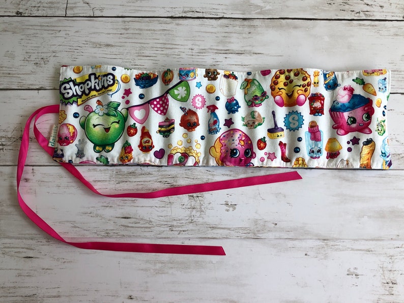 Shopkins Crayon Roll - Etsy