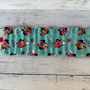 Minnie Mouse Crayon Roll - Etsy
