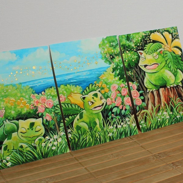 Bulbasaur Gold Card - Etsy