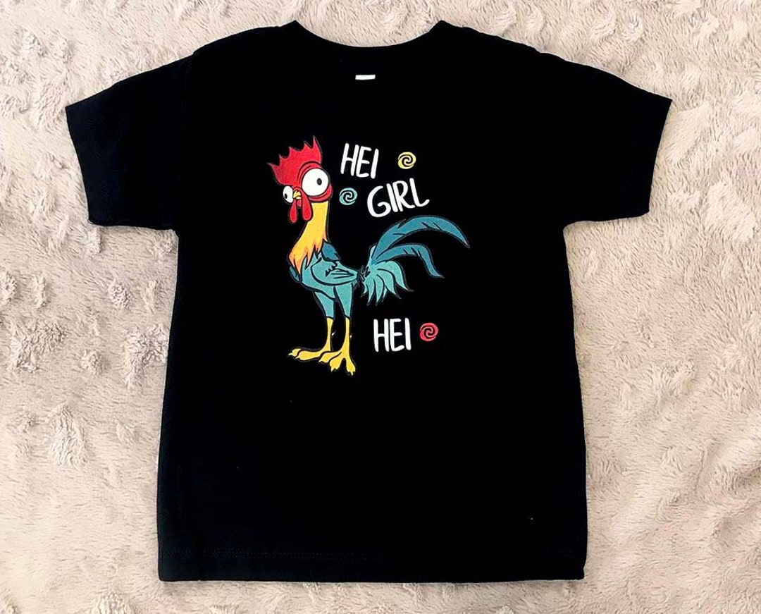 Hei Girl Hei Moana Hei Hei Shirt - Moana Shirt - Moana Girls Shirt ...