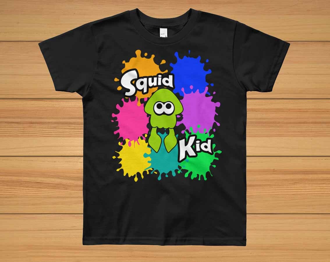 Splatoon Kids Shirt/splatoon 2 Shirt/splatoon Kids - Etsy