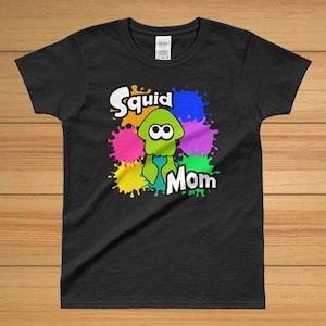Splatoon Birthday Shirt/splatoon Party/squid Kid/splatoon Birthday ...