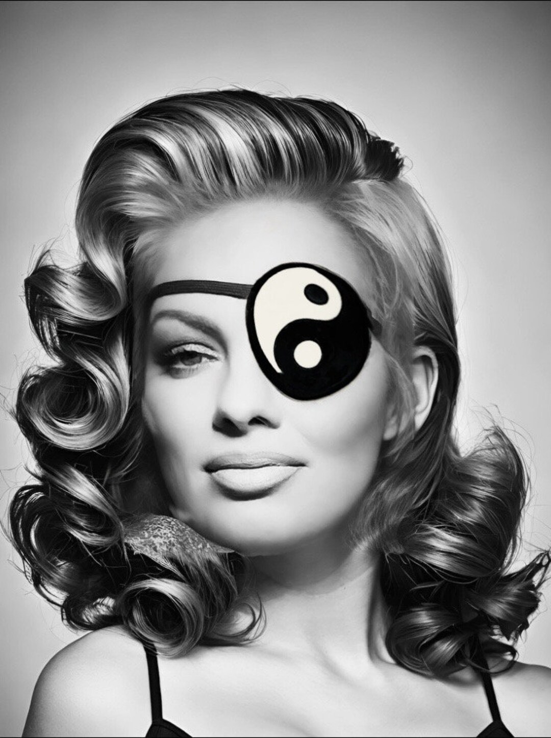 Ying Yang Eye Patch/eye Cover /ocular Aid / Vision Accessory / Eye ...