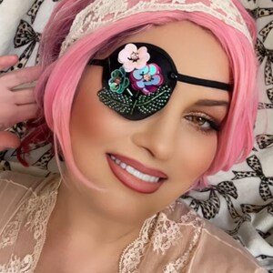 Bouquet Eye Patch /eye Cover /ocular Aid / Vision Accessory / Eye ...