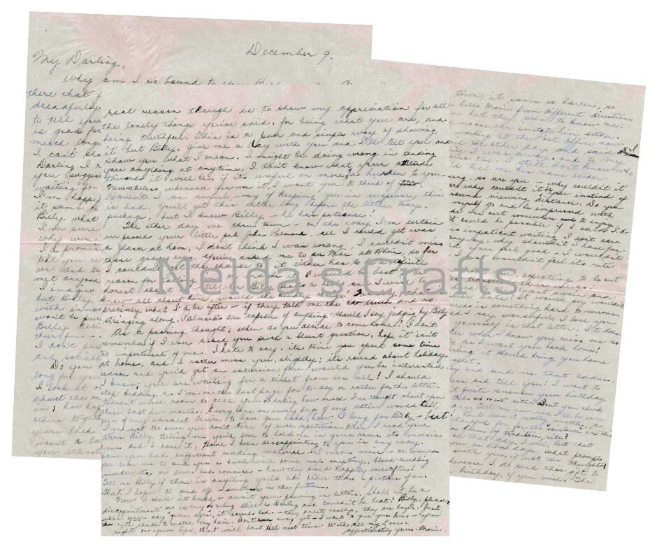 Junk Journal Digital Vintage Letter Kit Vintage Letters From - Etsy