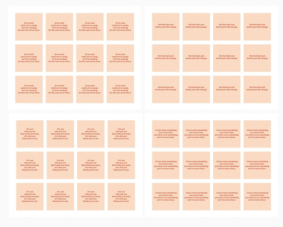 Inspirational Quotes, Motivational Quotes, Instant Download, Printable ...