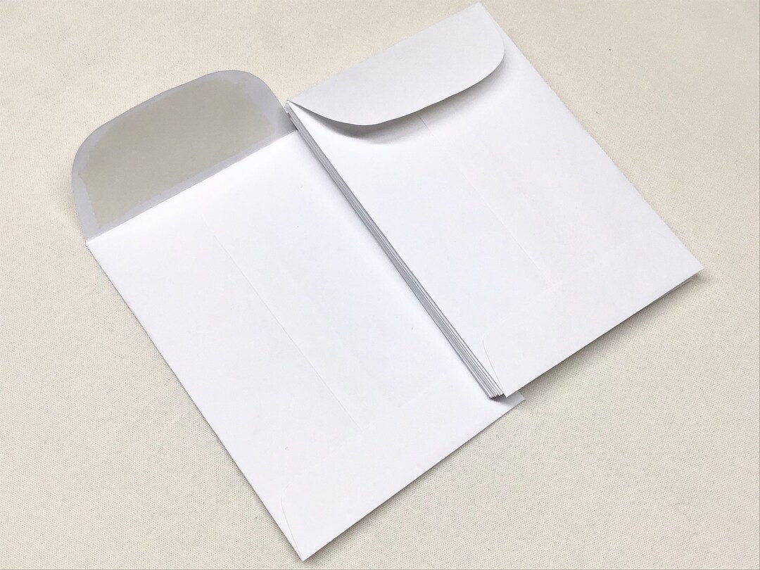10 White Coin Envelopes, Small Envelopes, Coin Envelopes Set of 10 - Etsy