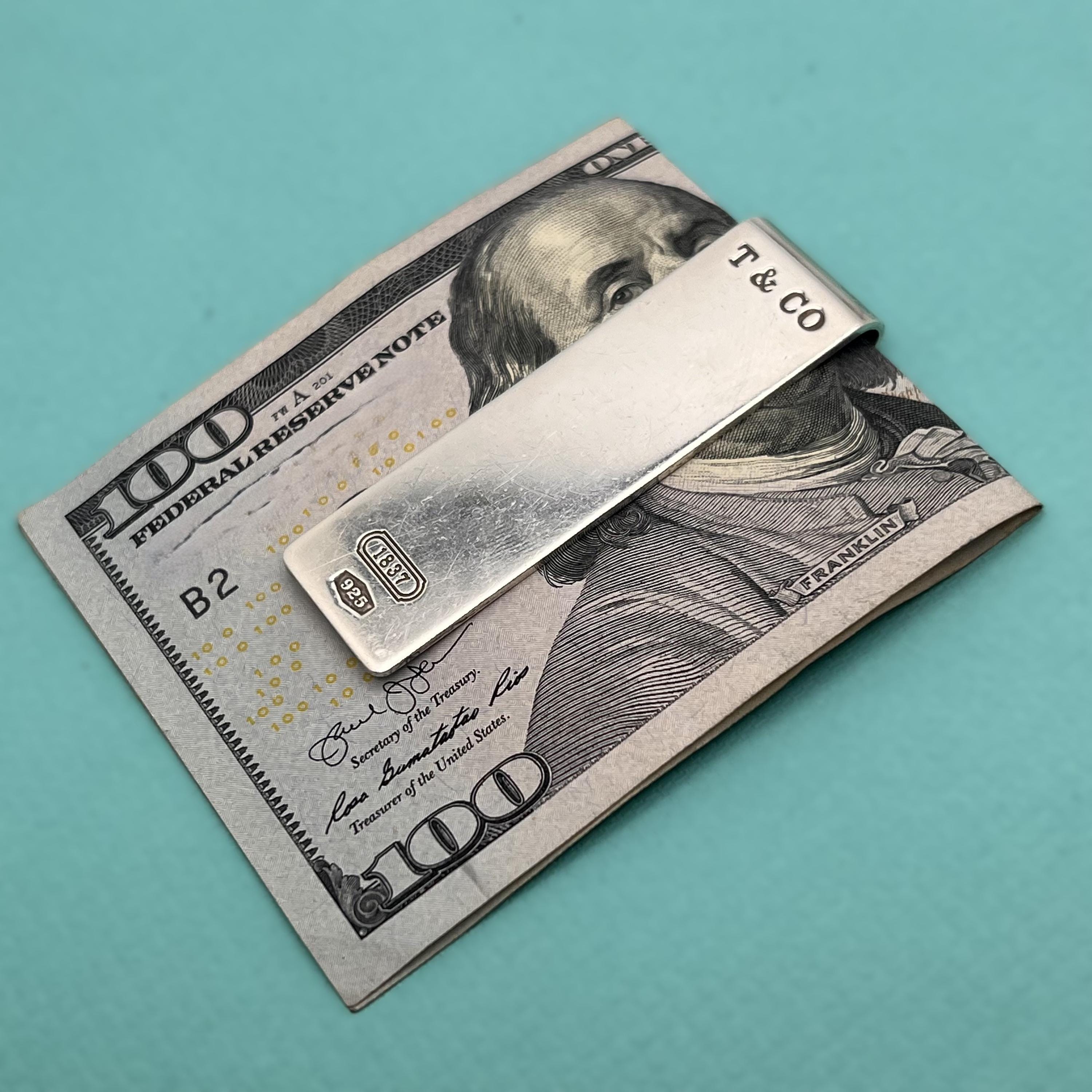 Tiffany and co money clip 1837 925 store
