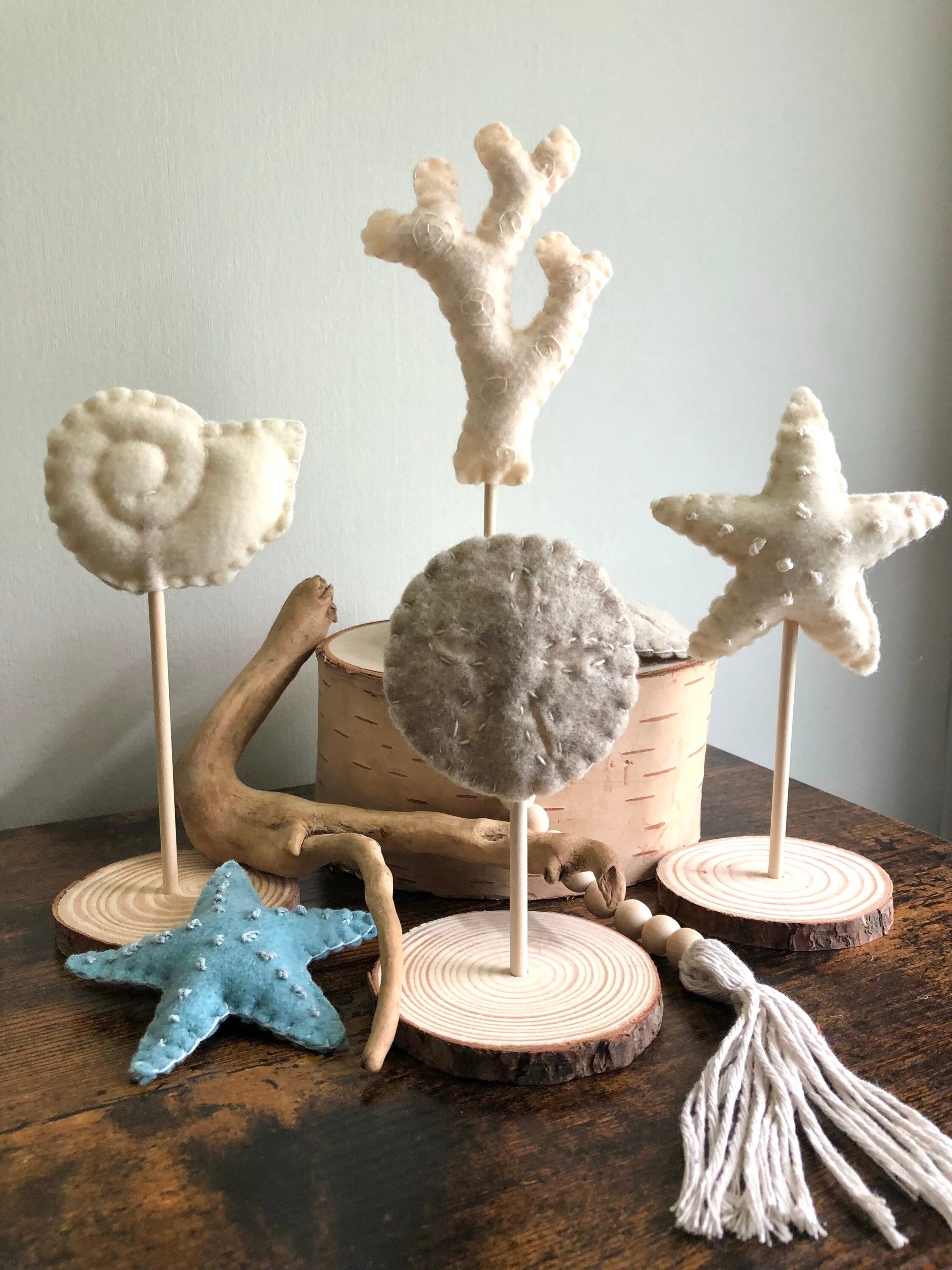 Nautical Seashore Tabletop Centerpiece Seashore Ocean Theme - Etsy