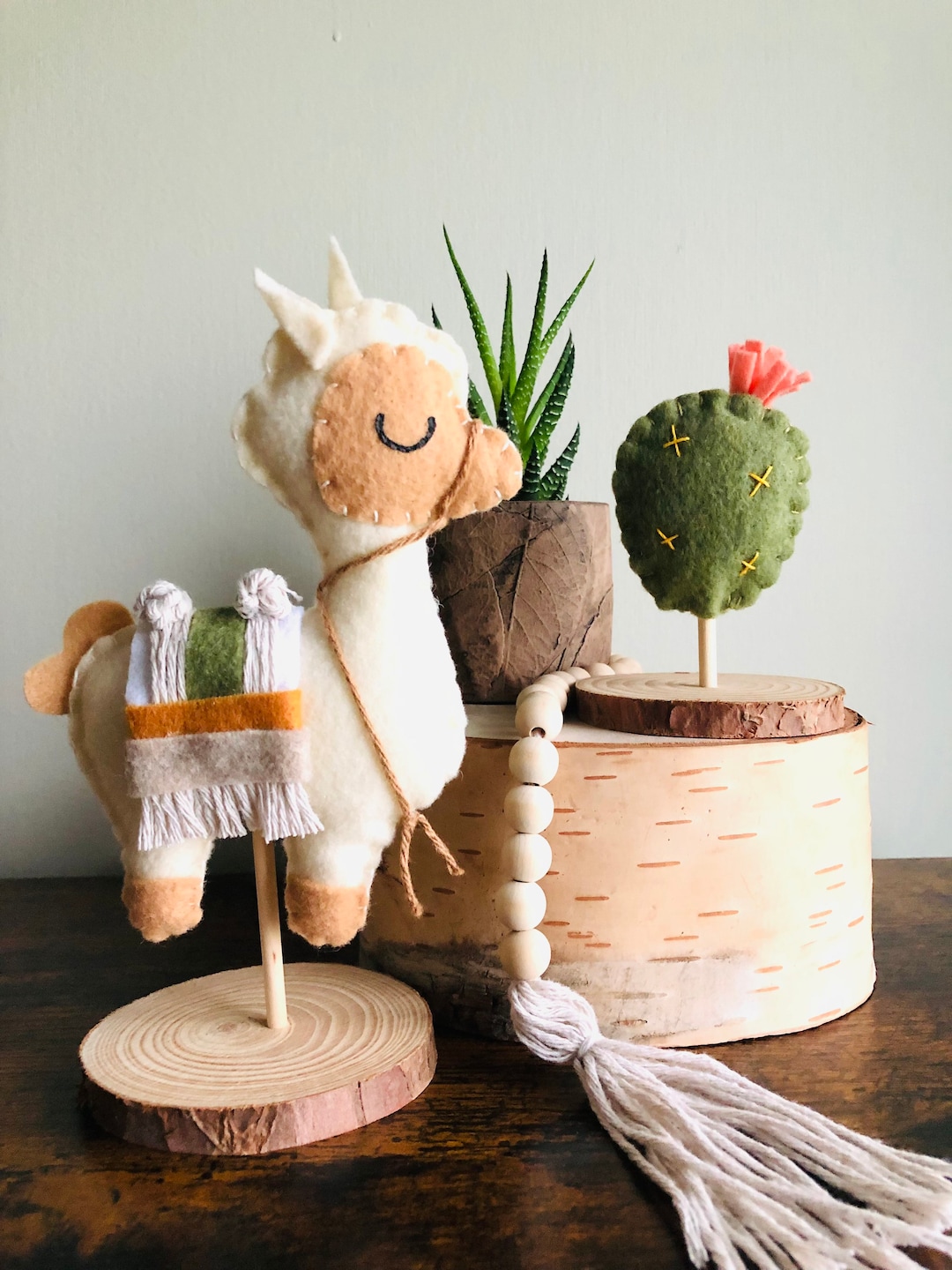 Gold Fiesta Llama Table Top Centerpiece, Llama Table Decor, Southwest ...