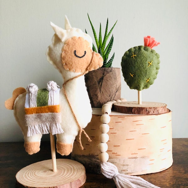 Llama Table Decor - Etsy