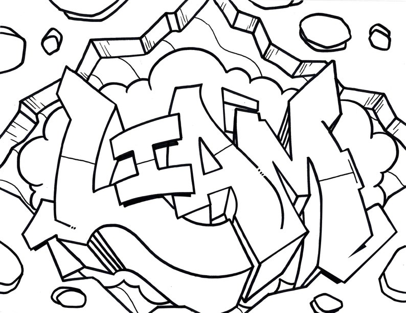 Liam Name Coloring Pages Coloring Pages