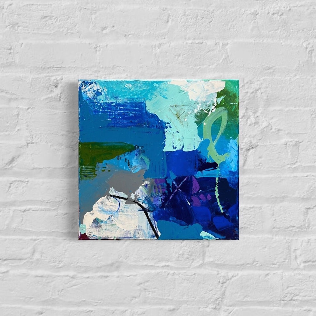 Small Abstract Painting / Abstract Art / Colorful Abstract ...