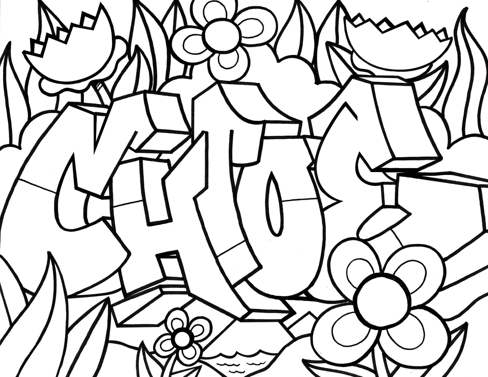 Chloe Coloring Book Page Graffiti Names Etsy Denmark chloe-coloring-book-page-graffiti-names-etsy-denmark