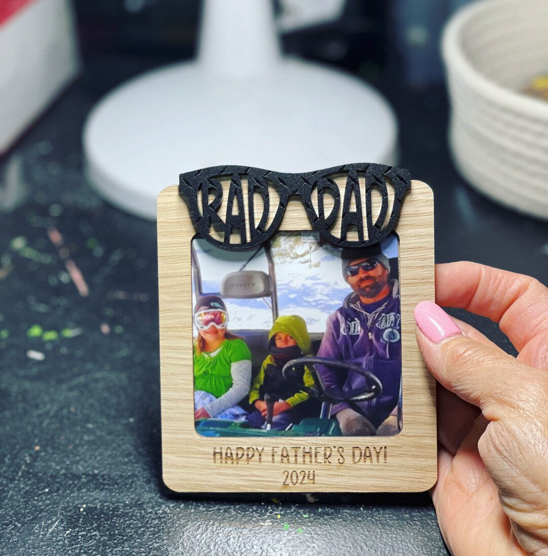 Fathers Day Magnet rad Dad - Etsy