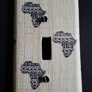 African Home Decor / African Wall Art / Light Switch Cover / African ...