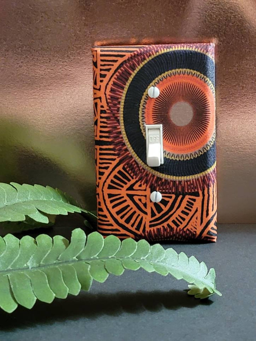 African, Ethnic Design Light Switch Cover Bold Abstact, Home Decor ...