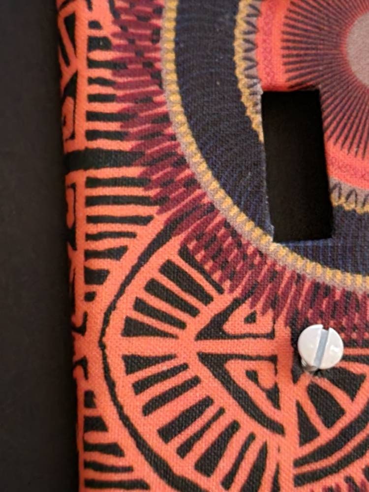 African Ethnic Design Light Switch Cover Bold Abstact Home - Etsy