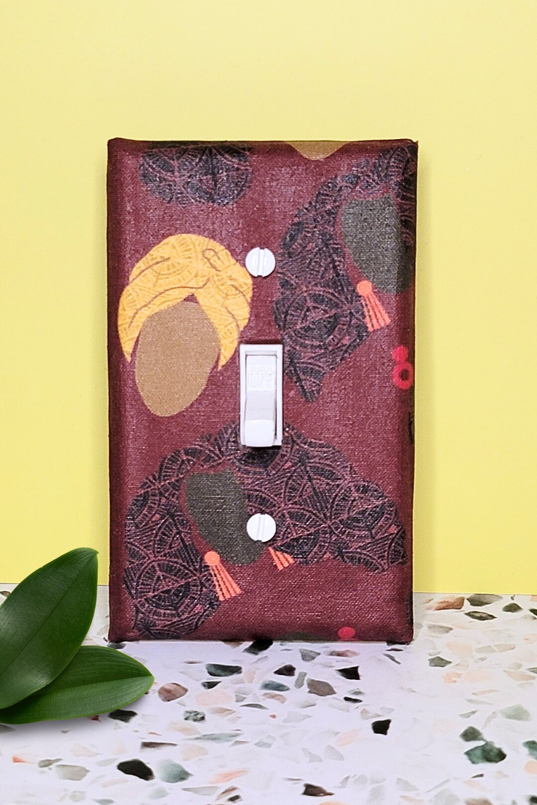 African Design Light Switch Cover for New Home or Apartment Decor ...