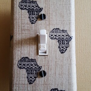 African Home Decor / African Wall Art / Light Switch Cover / African ...
